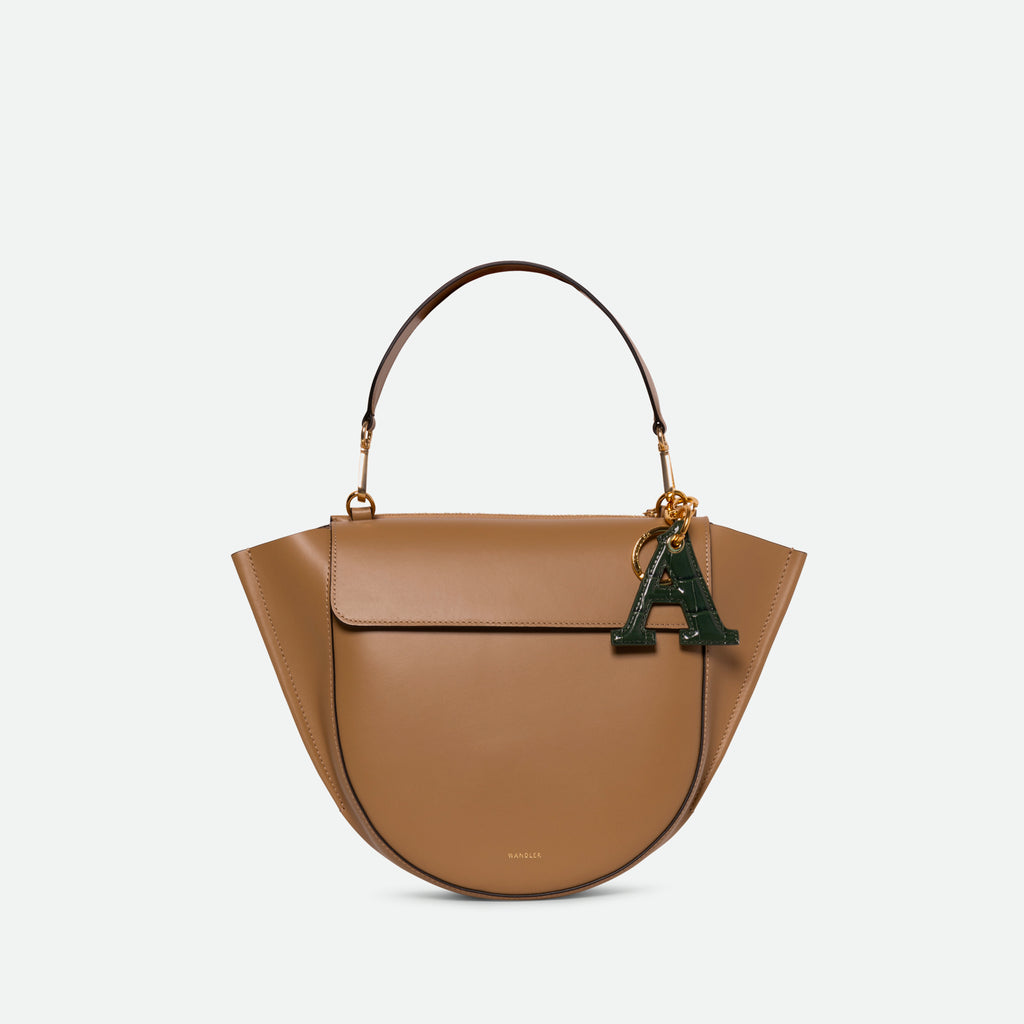 Bag Charm Letter - A - Olive Croco – Wandler.com