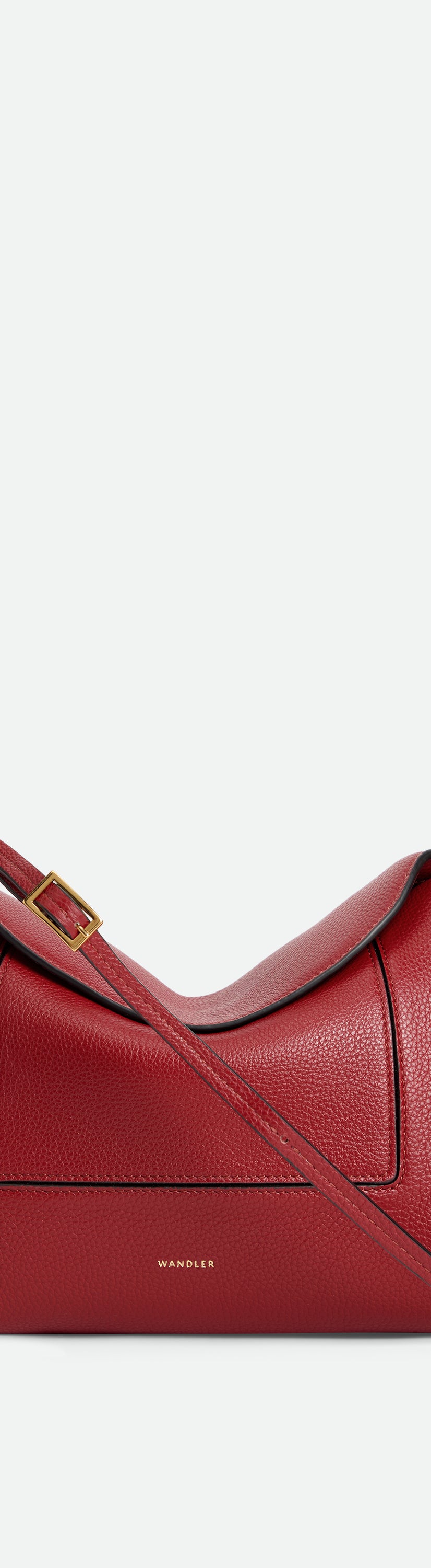 Penelope Slouch Bag - Scarlet Crust – Wandler.com