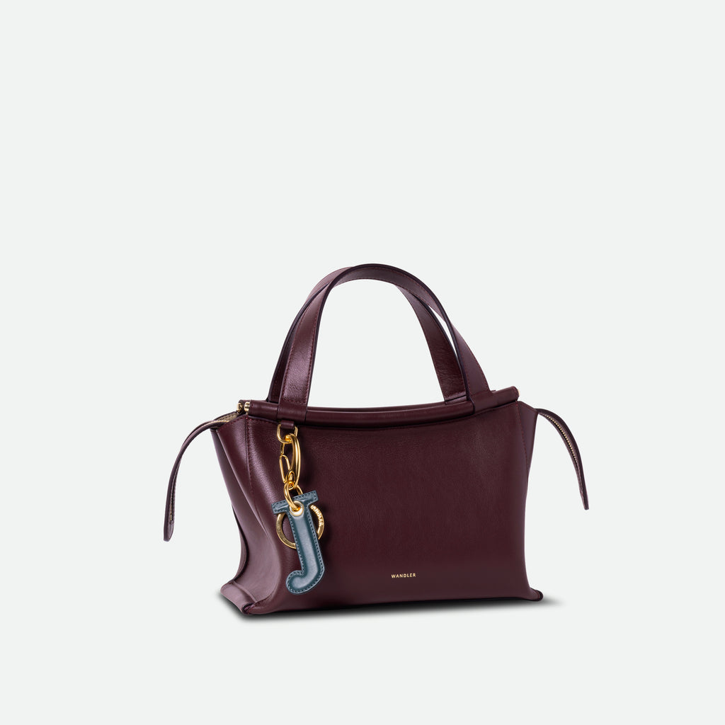 Bag Charm Letter - J - Teal – Wandler.com